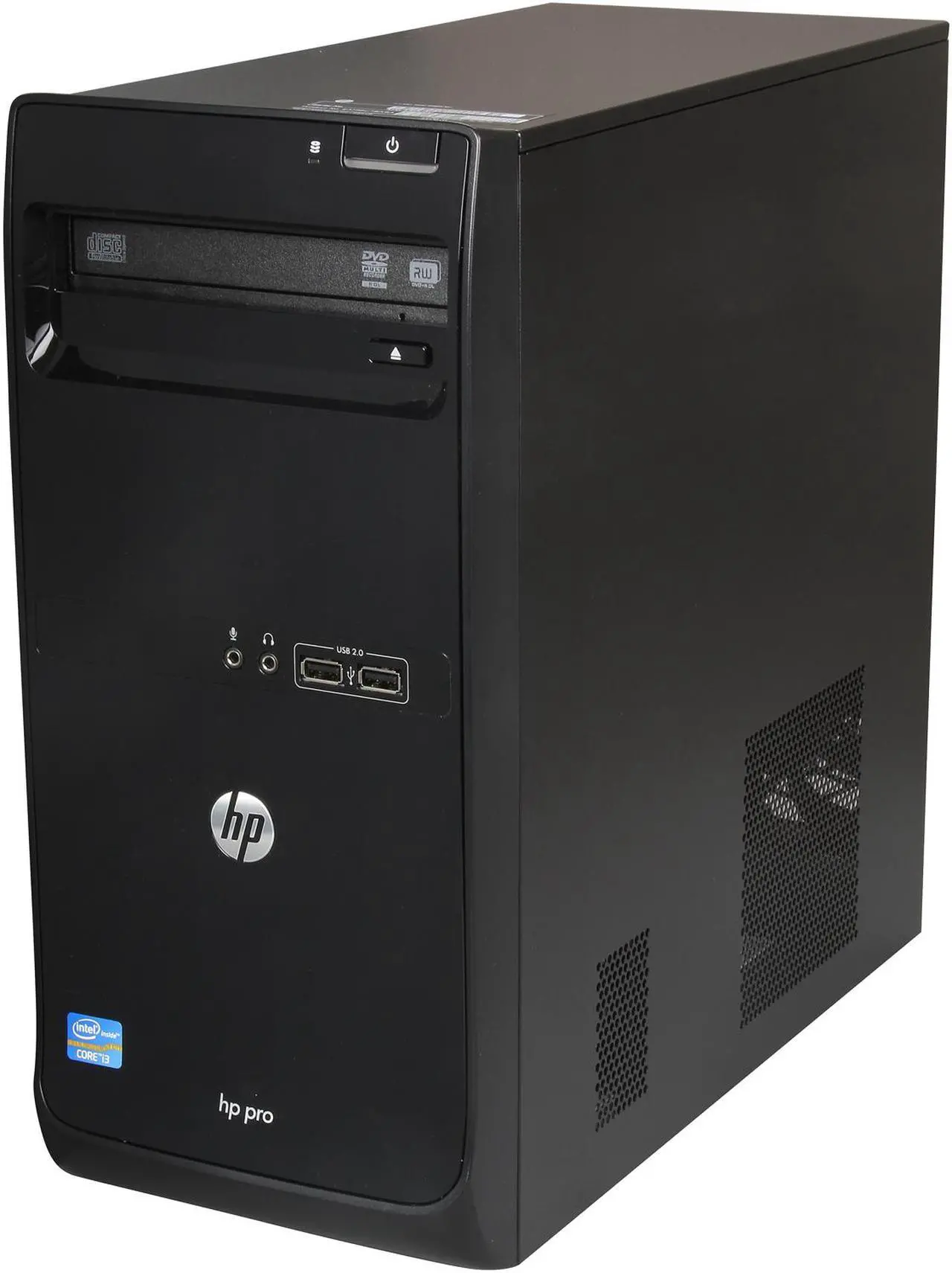 HP Desktop PC Pro 3500 E3T56UT#ABA Intel Core i3-3240 4GB DDR3 500GB ...