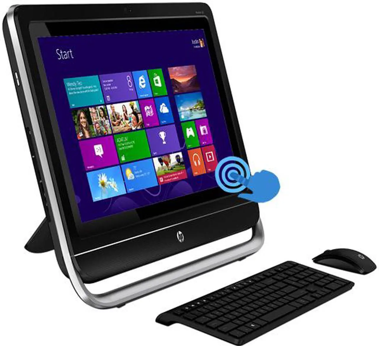 Refurbished: HP All-In-One PC Pavilion TouchSmart 23-f217c (H5P57AAR# ...