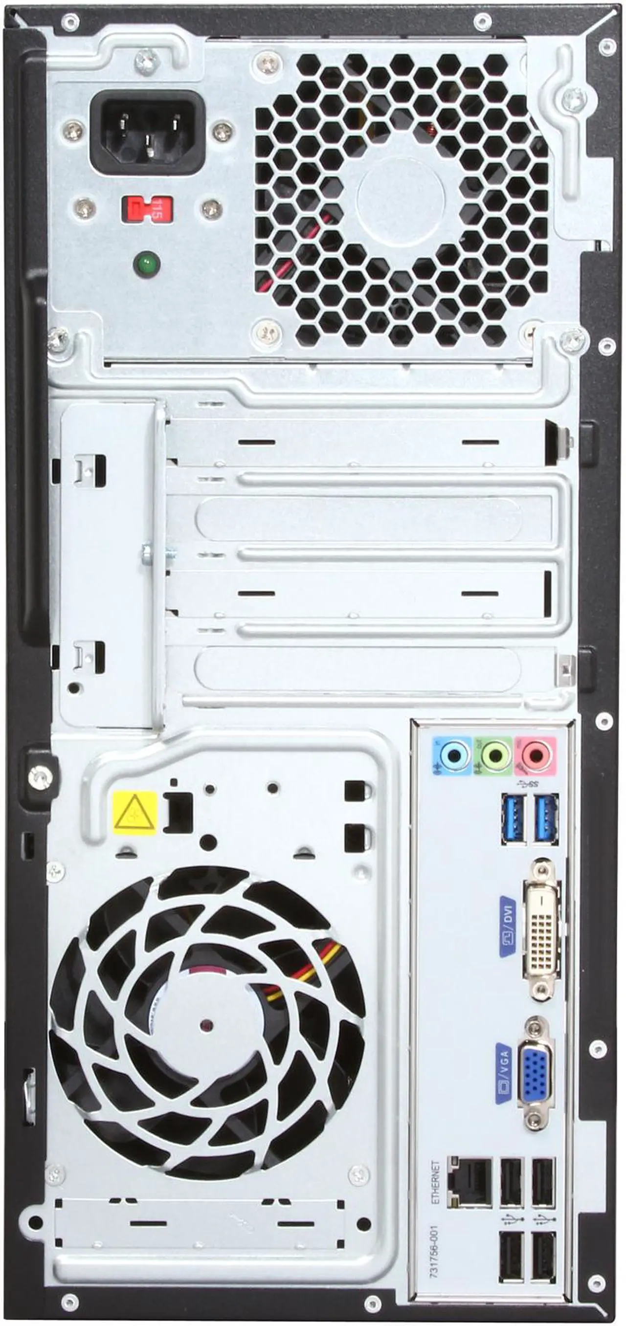 HP Desktop PC Pavilion 500-281 (F3E14AA#ABA) Intel Core i3-4130 4GB ...