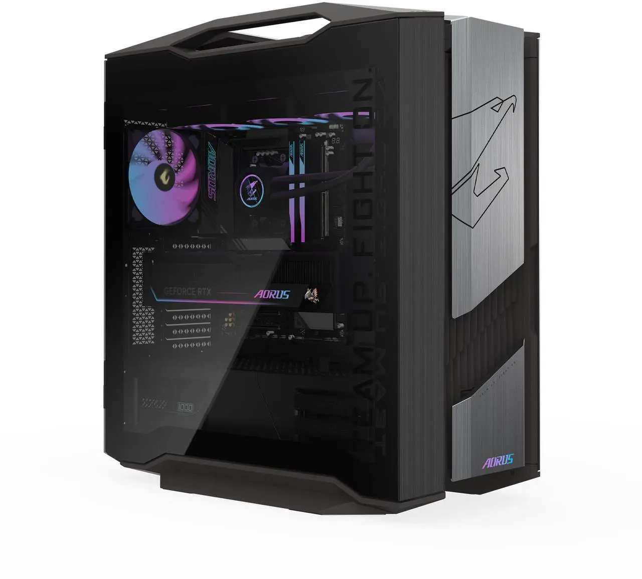 GIGABYTE AORUS Gaming Desktop PC, AMD Ryzen 7 9800X3D, AORUS RTX 5090 ...