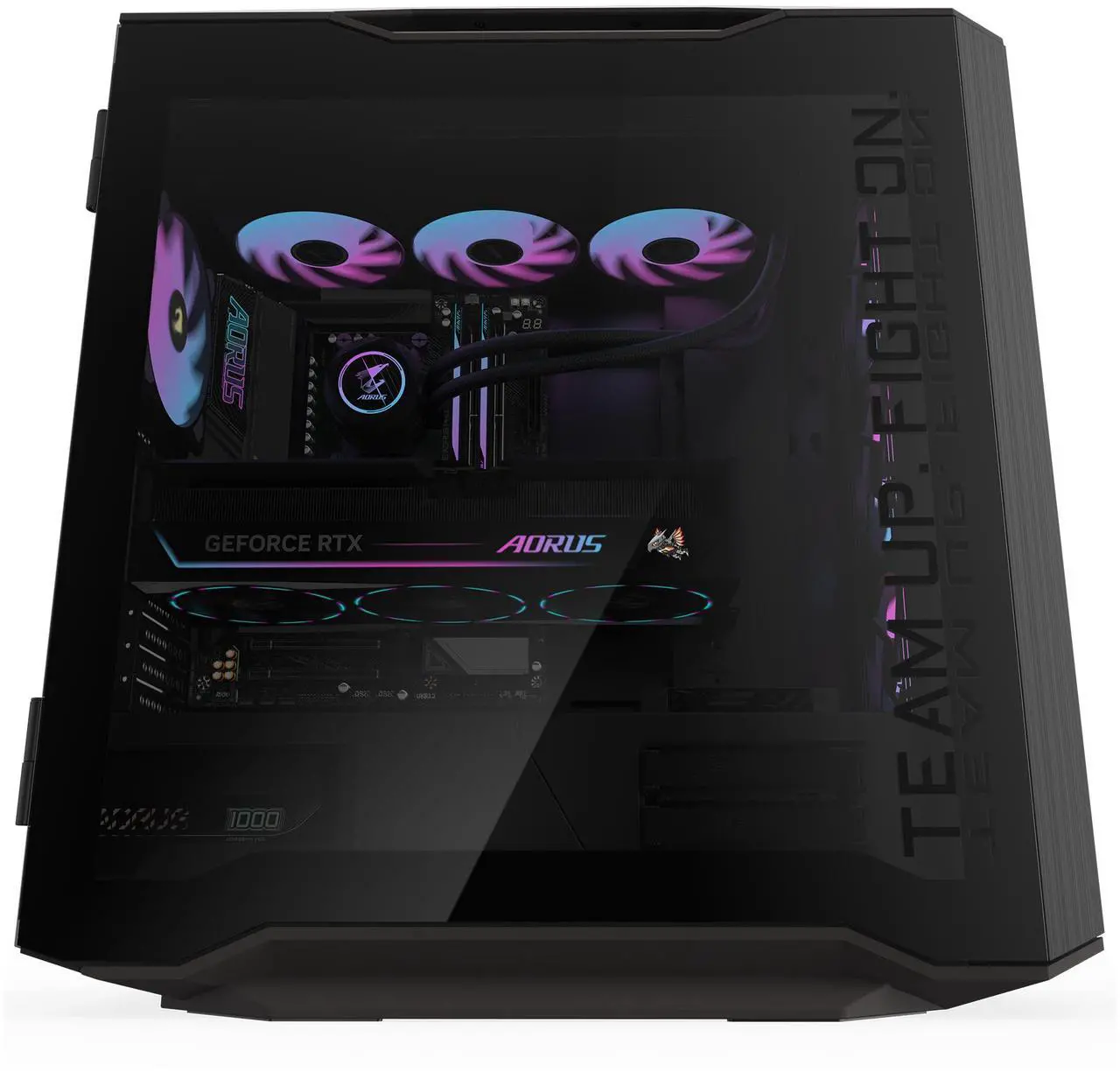 GIGABYTE AORUS Gaming Desktop PC, AMD Ryzen 7 9800X3D, AORUS RTX 5090 ...