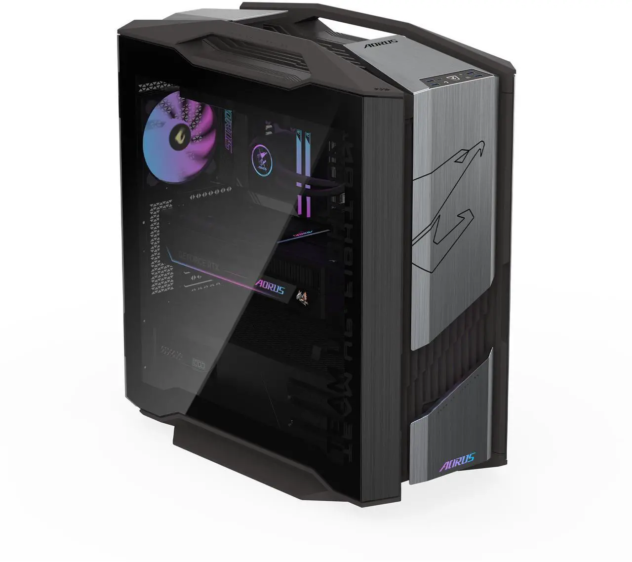 GIGABYTE AORUS Gaming Desktop PC, AMD Ryzen 7 9800X3D, GIGABYTE RTX ...