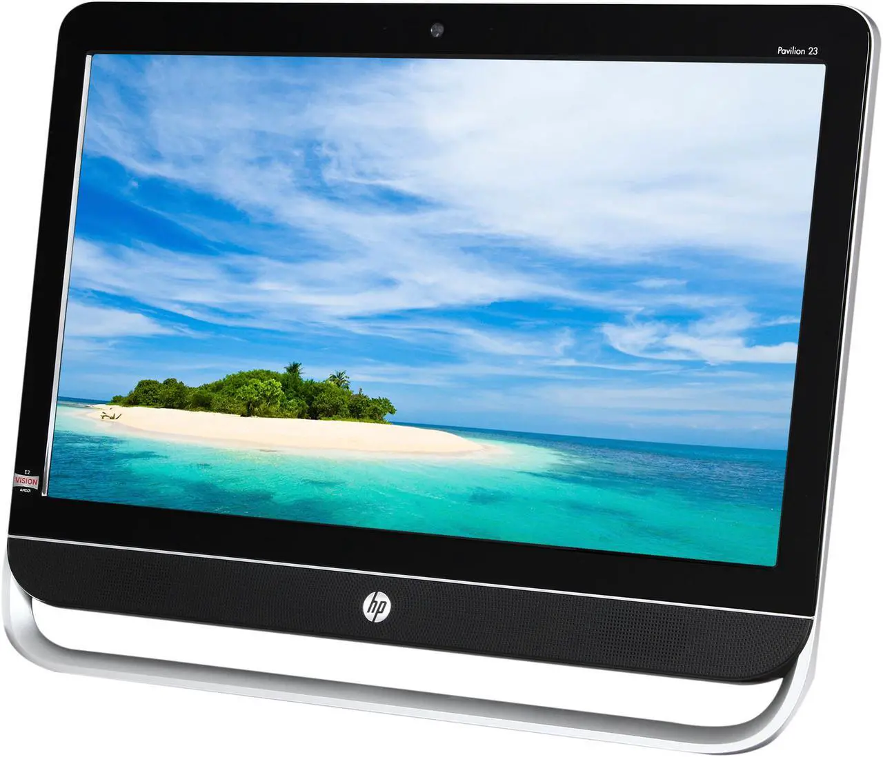 HP All-in-One PC Pavilion 23-b010 (H3Y90AA#ABA) AMD E2-1800 6GB DDR3 ...