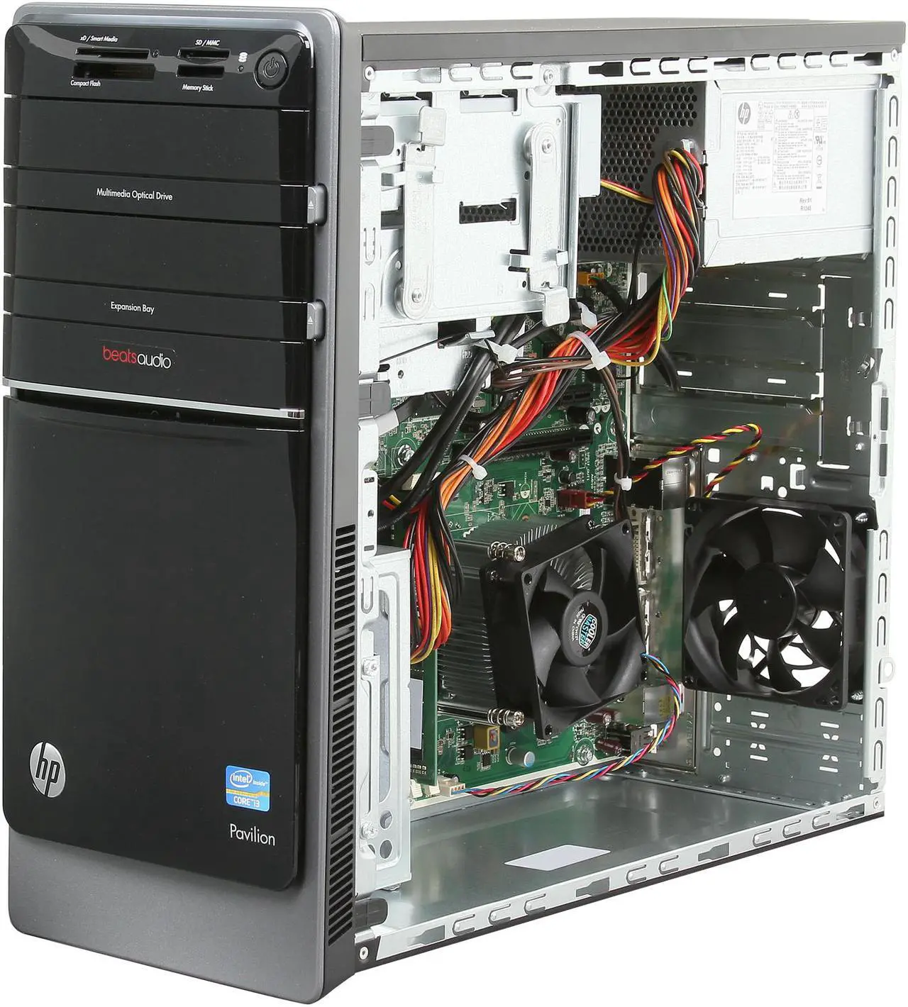 HP Desktop PC Pavilion p7-1510 PC (H2M40AA#ABA) Intel Core i3-3220 8GB ...