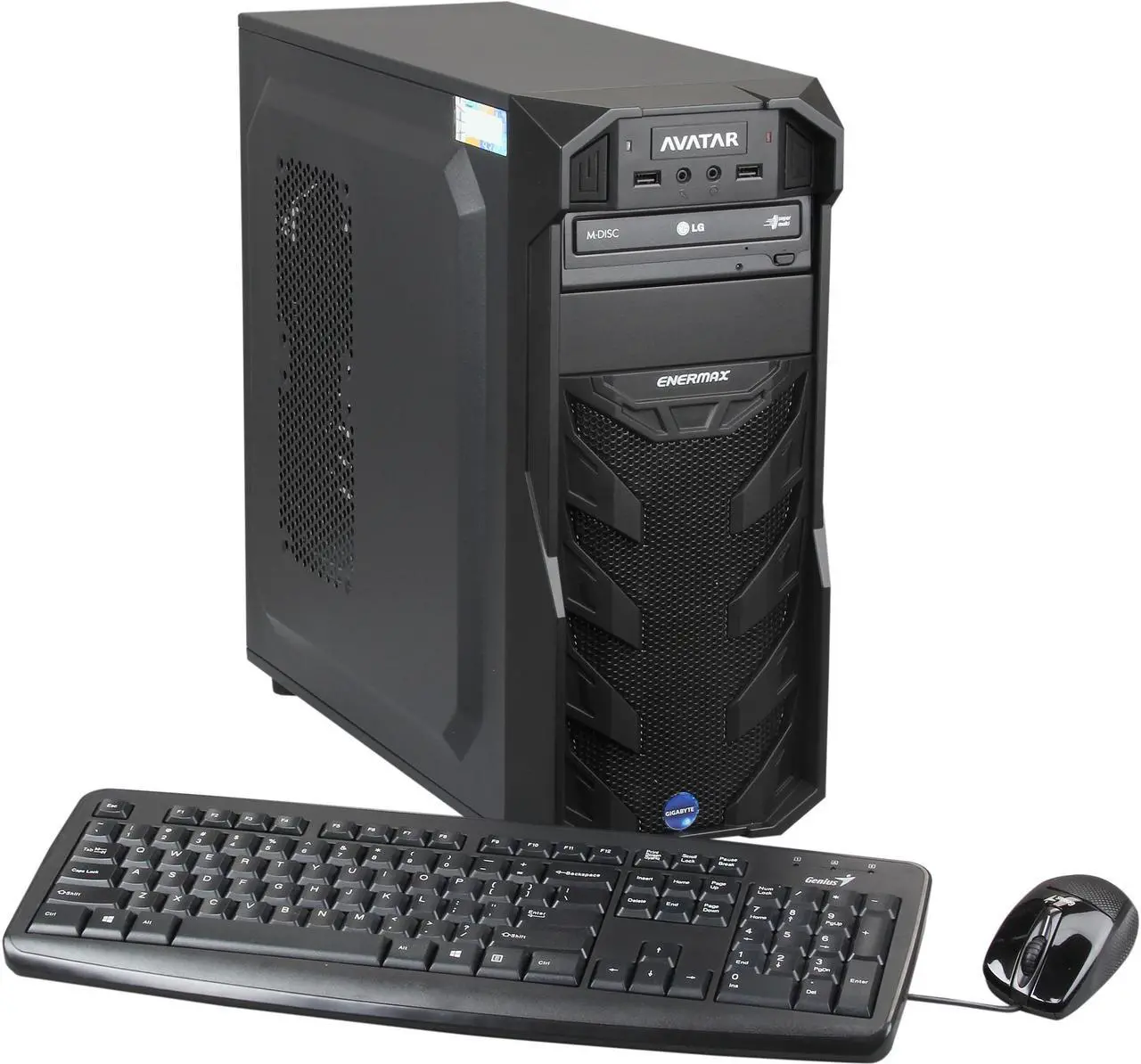 Avatar Desktop PC Gaming FX6325X AMD FX-Series FX-6300 8GB DDR3 1TB HDD ...