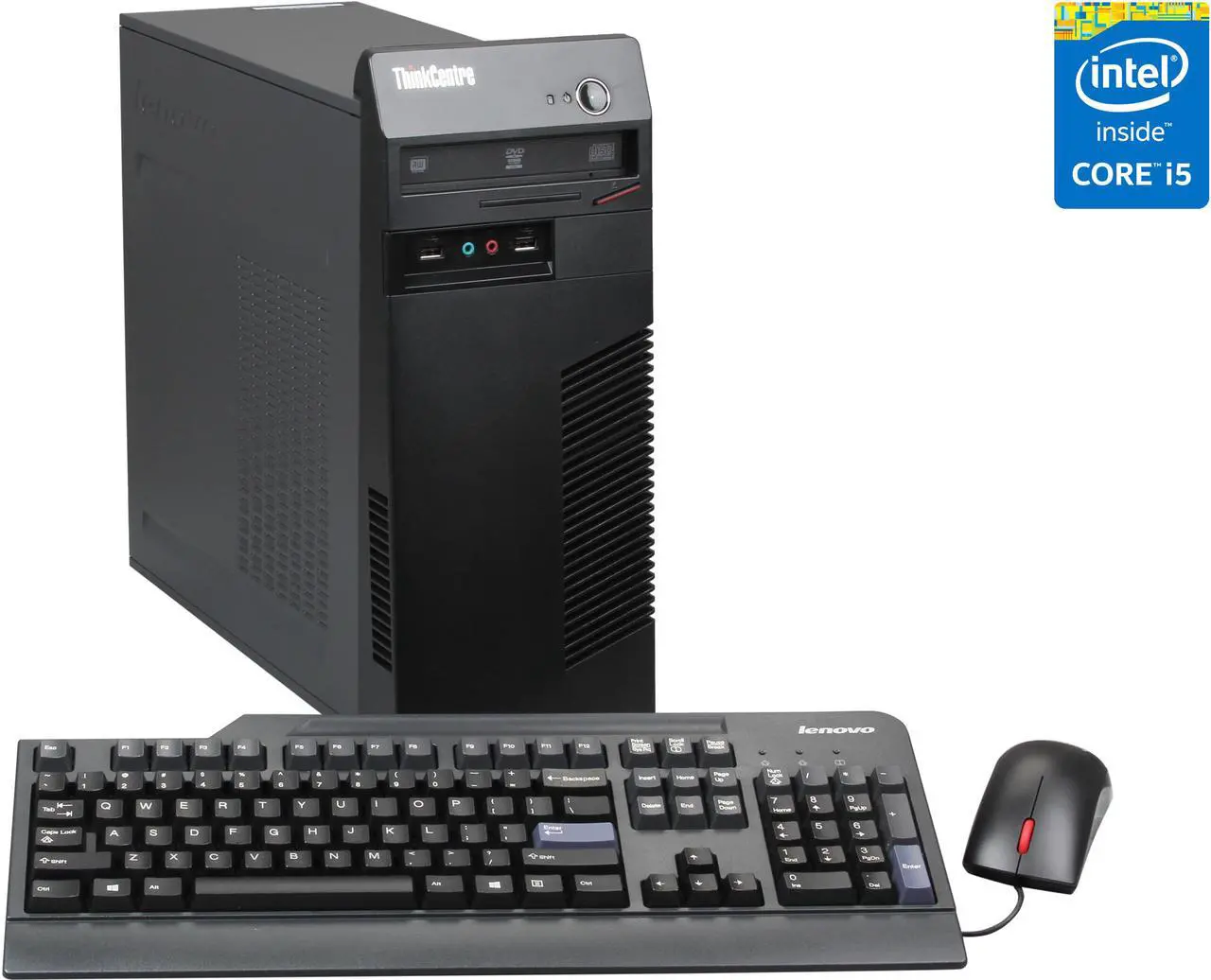 Open Box: ThinkCentre Desktop PC M73 10B00005US Intel Core i5-4570 4GB ...