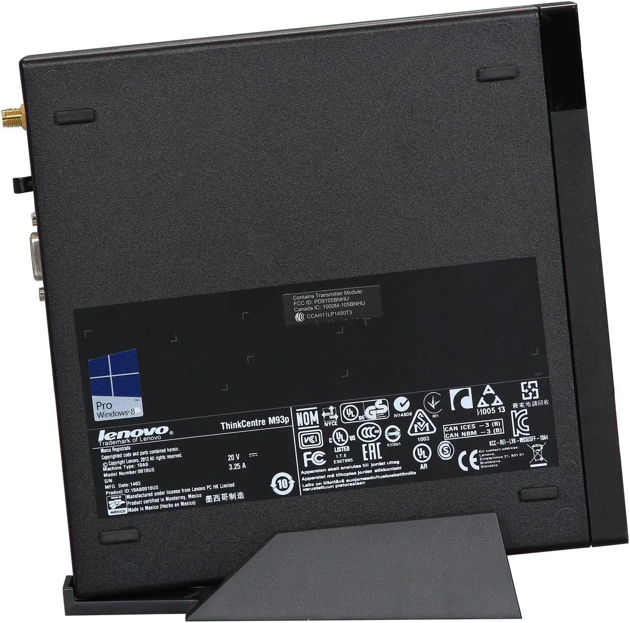 Open Box: ThinkCentre Desktop PC M93p Tiny (10AB0010US) Intel Core i5 ...