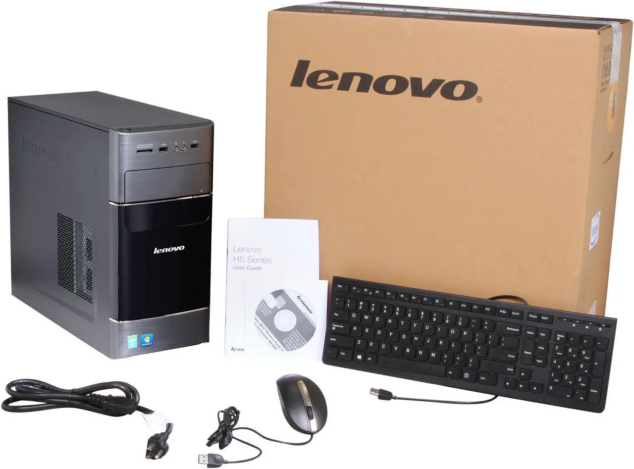 Lenovo Desktop PC H530 57321275 Intel Core i5-4430 8GB DDR3 1TB HDD ...