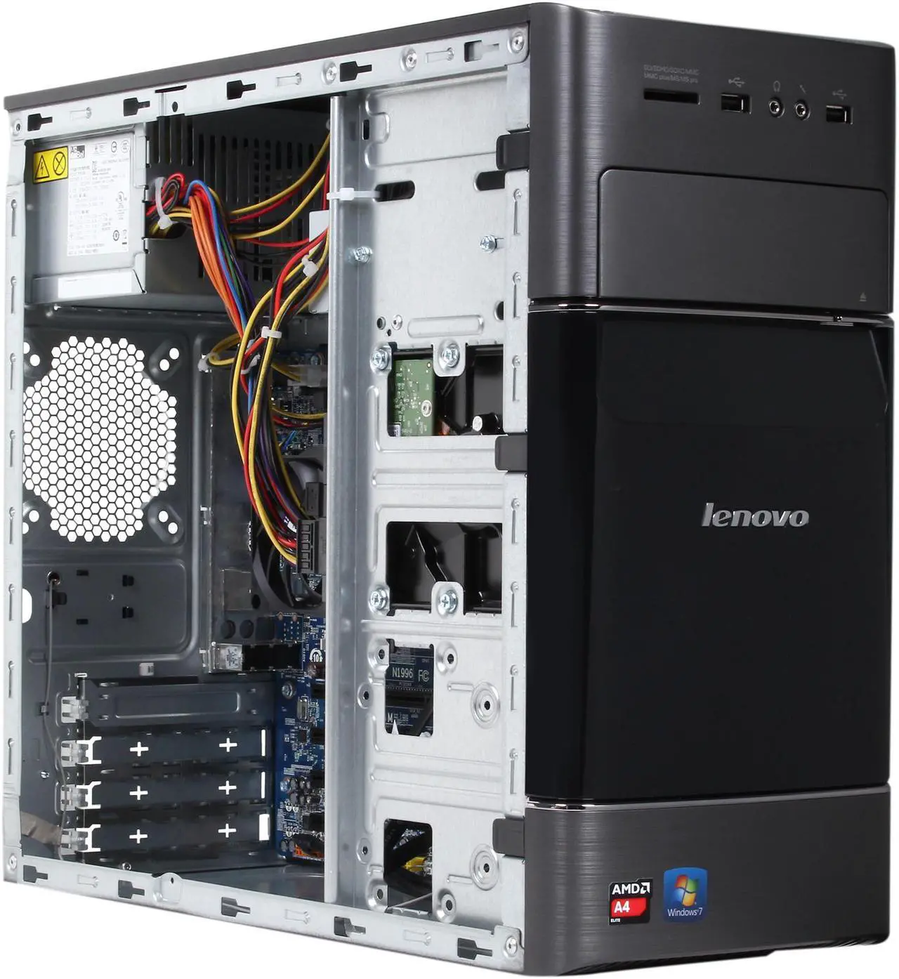 Lenovo Desktop PC H535 (57327395) AMD A4-6300 4GB DDR3 1TB HDD AMD ...