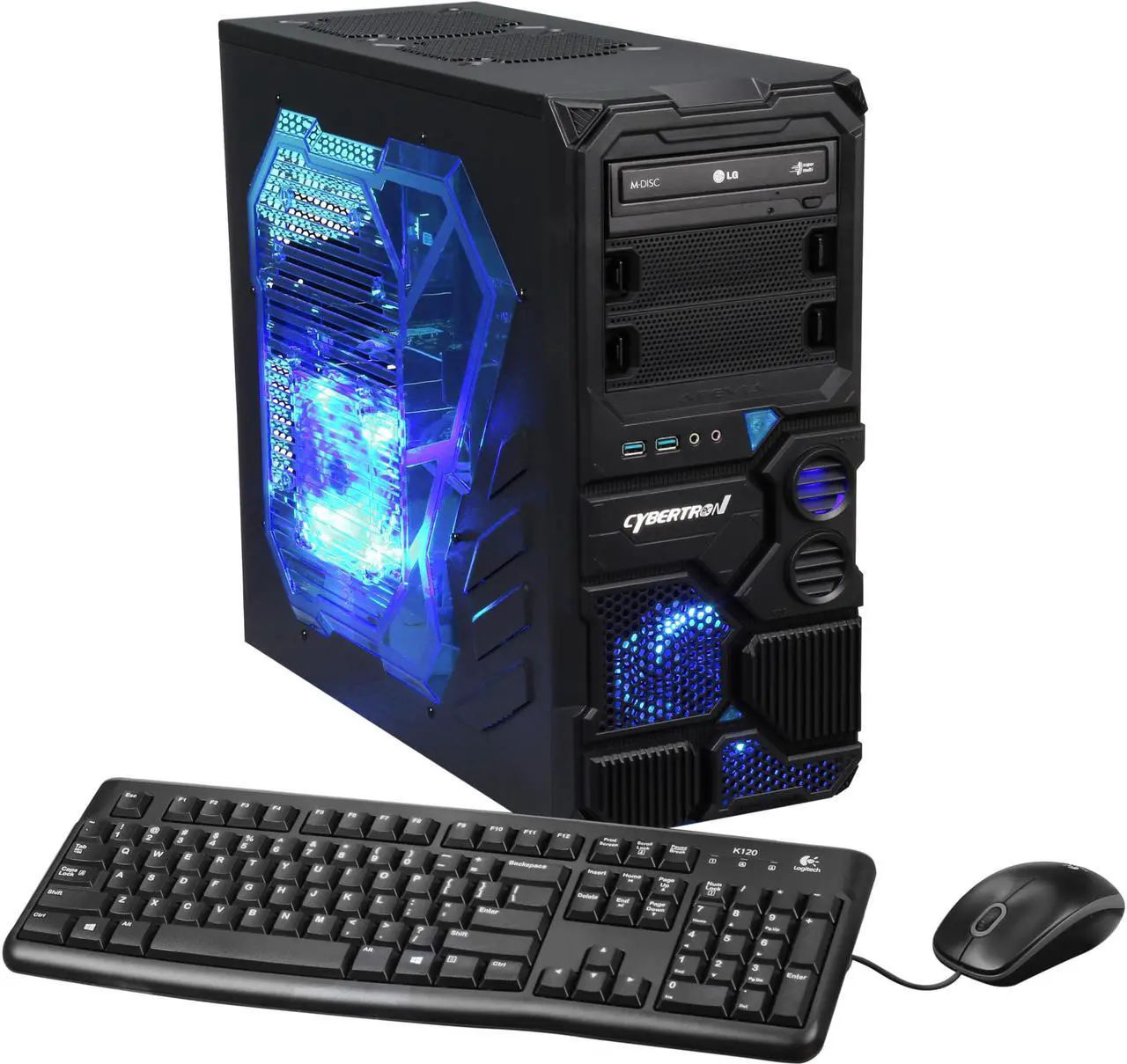 CybertronPC Desktop PC Borg-Q (TGM4213A) AMD FX-Series FX-4130 8GB DDR3 ...