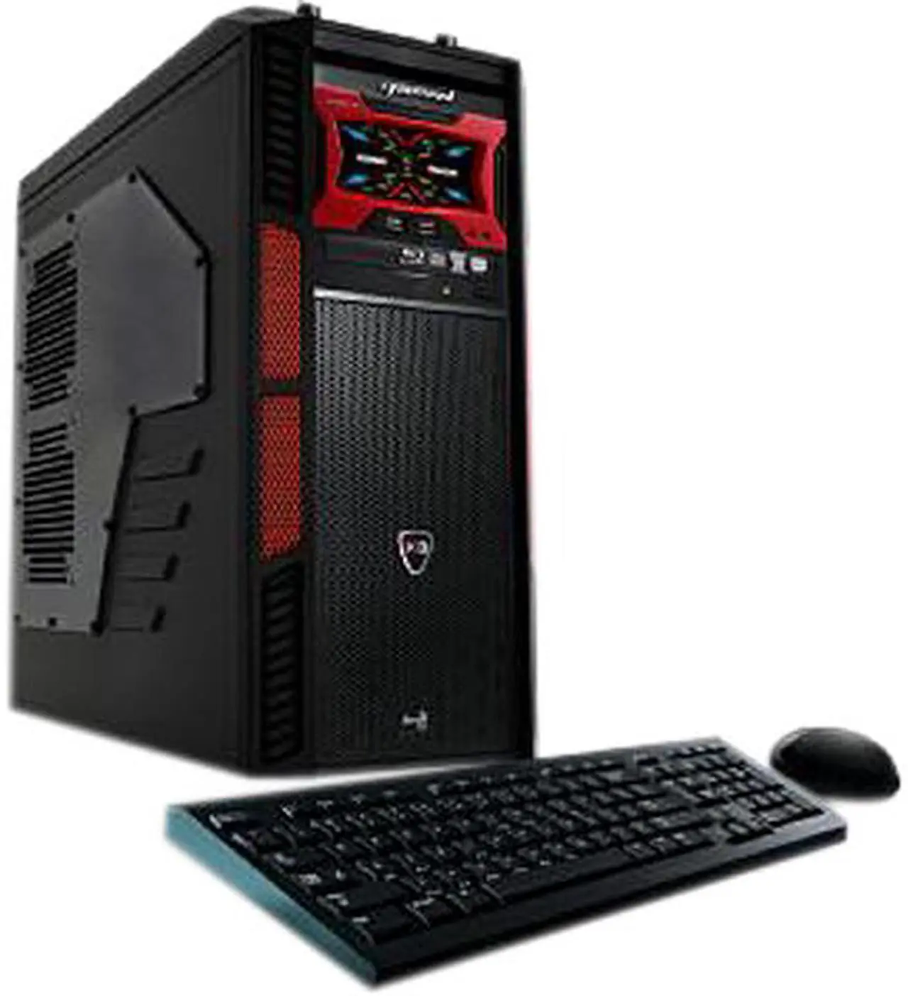 CybertronPC Gaming PC Minotaur Max II (Red) Intel Core i7-5960X 16GB ...