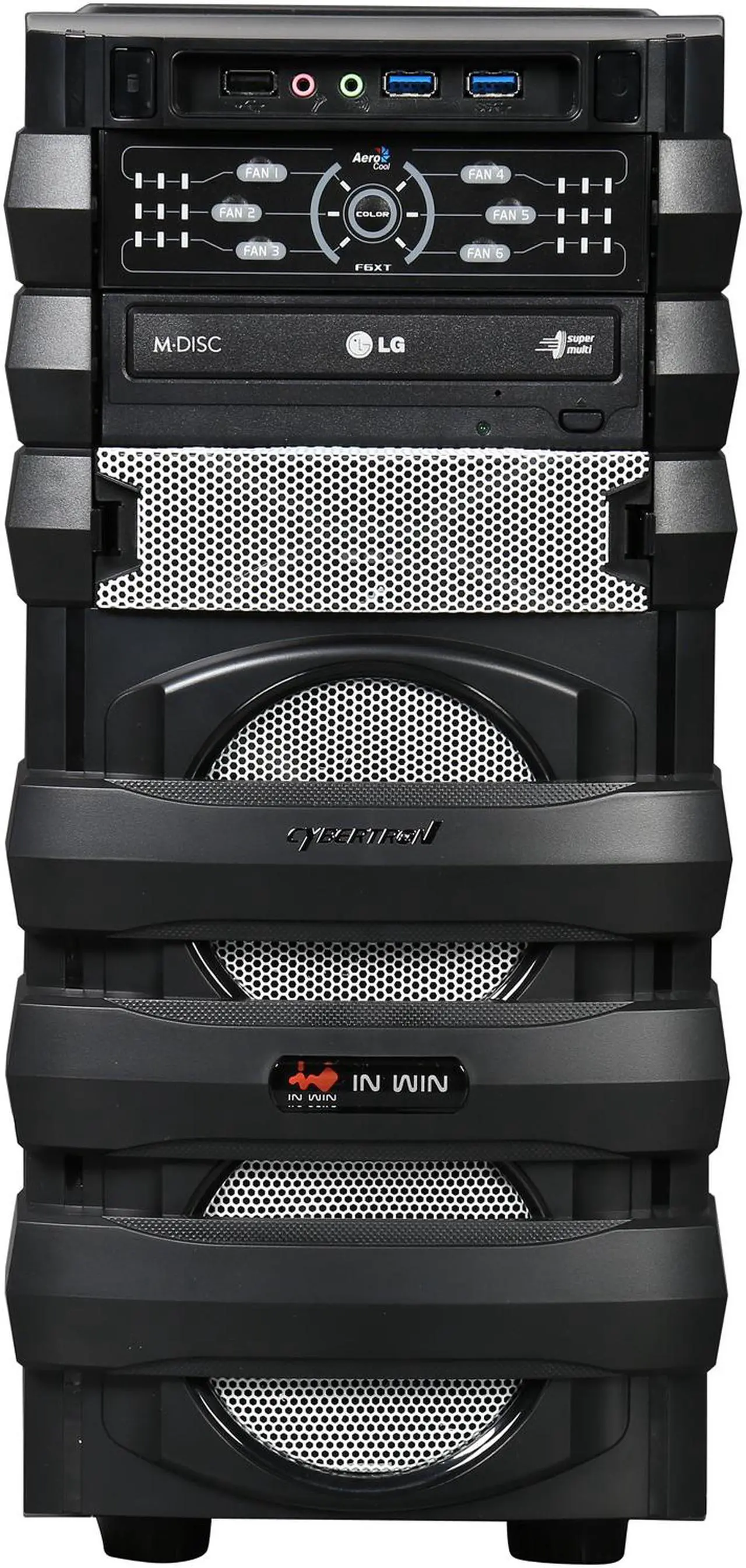 CybertronPC Desktop PC Unleashed-R7 (White) AMD FX-Series FX-6300 8GB ...