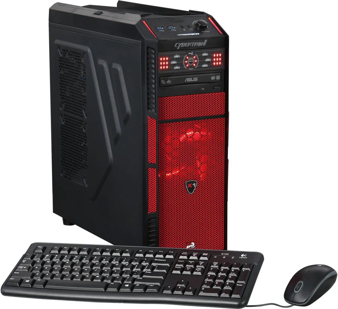 CybertronPC Desktop Computer Hellion AMD FX-Series FX-6300 16GB DDR3 ...
