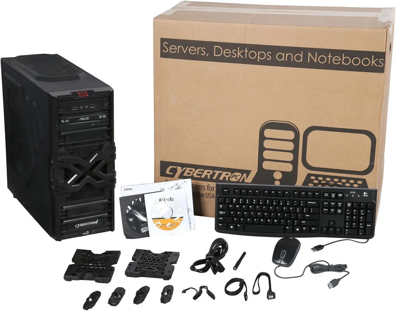 CybertronPC Desktop Computer Patriot AMD A4-5300 8GB DDR3 1TB HDD AMD ...