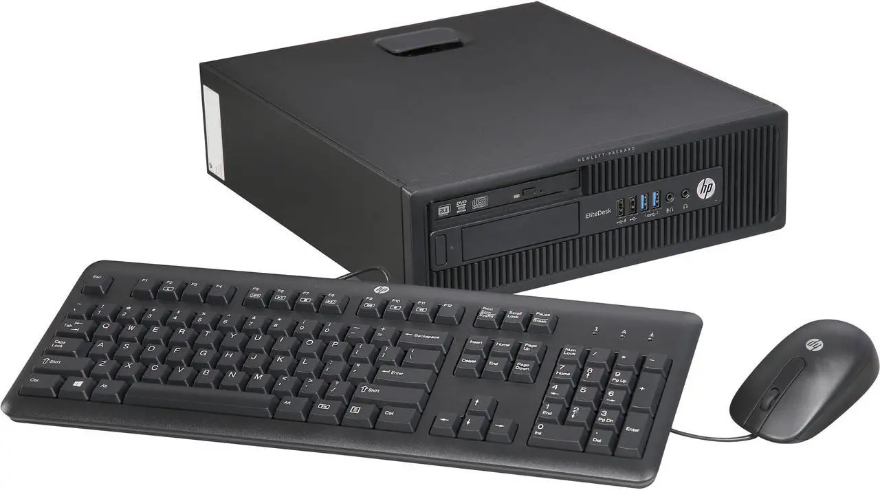 HP Desktop Computer EliteDesk 705 G1 Small Form Factor (J6D02UT#ABA) A8 ...