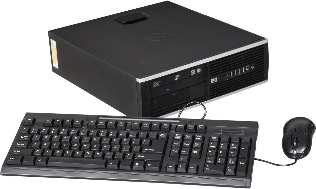 Refurbished: HP 8000 Elite Small Form Factor Desktop PC with Intel Core ...