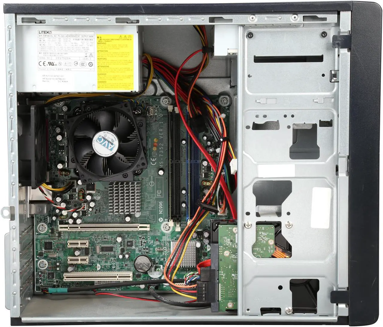 Refurbished: HP DX7400 Mid Tower Desktop PC with Intel Core 2 Duo 2 ...