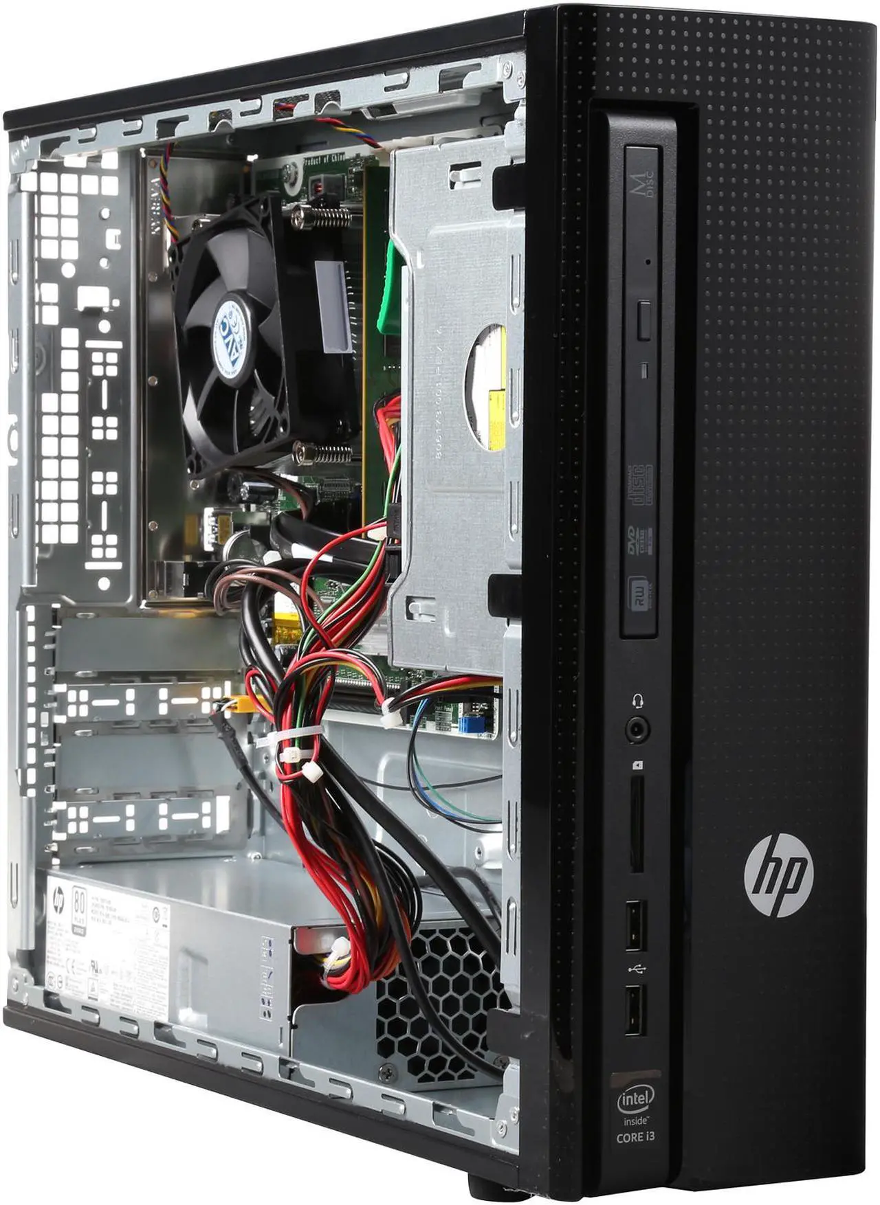 HP Desktop Computer Pavilion Slimline 410-010 Intel Core i3-4170 8GB ...