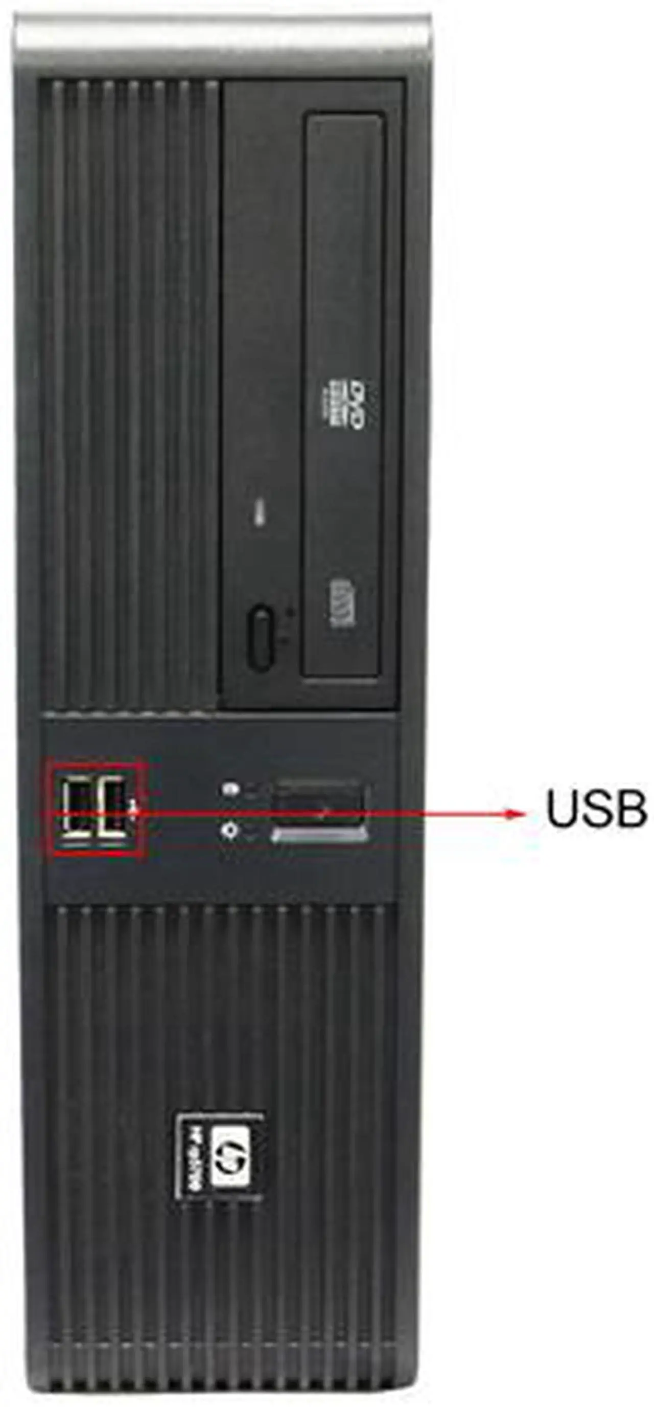 Refurbished: HP Desktop Computer RP5700 Intel Core 2 Duo E6400 2GB DDR2 ...