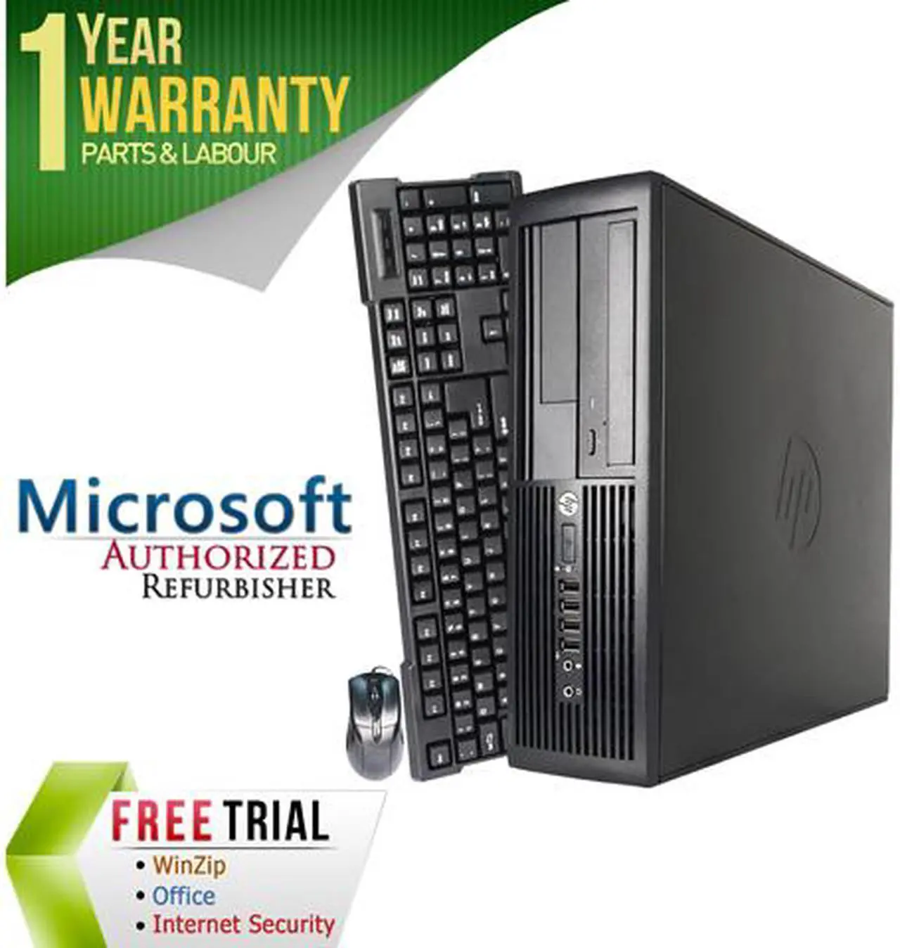 Refurbished: HP Desktop Computer Pro 4300 Intel Core i3-3220 8GB DDR3 ...