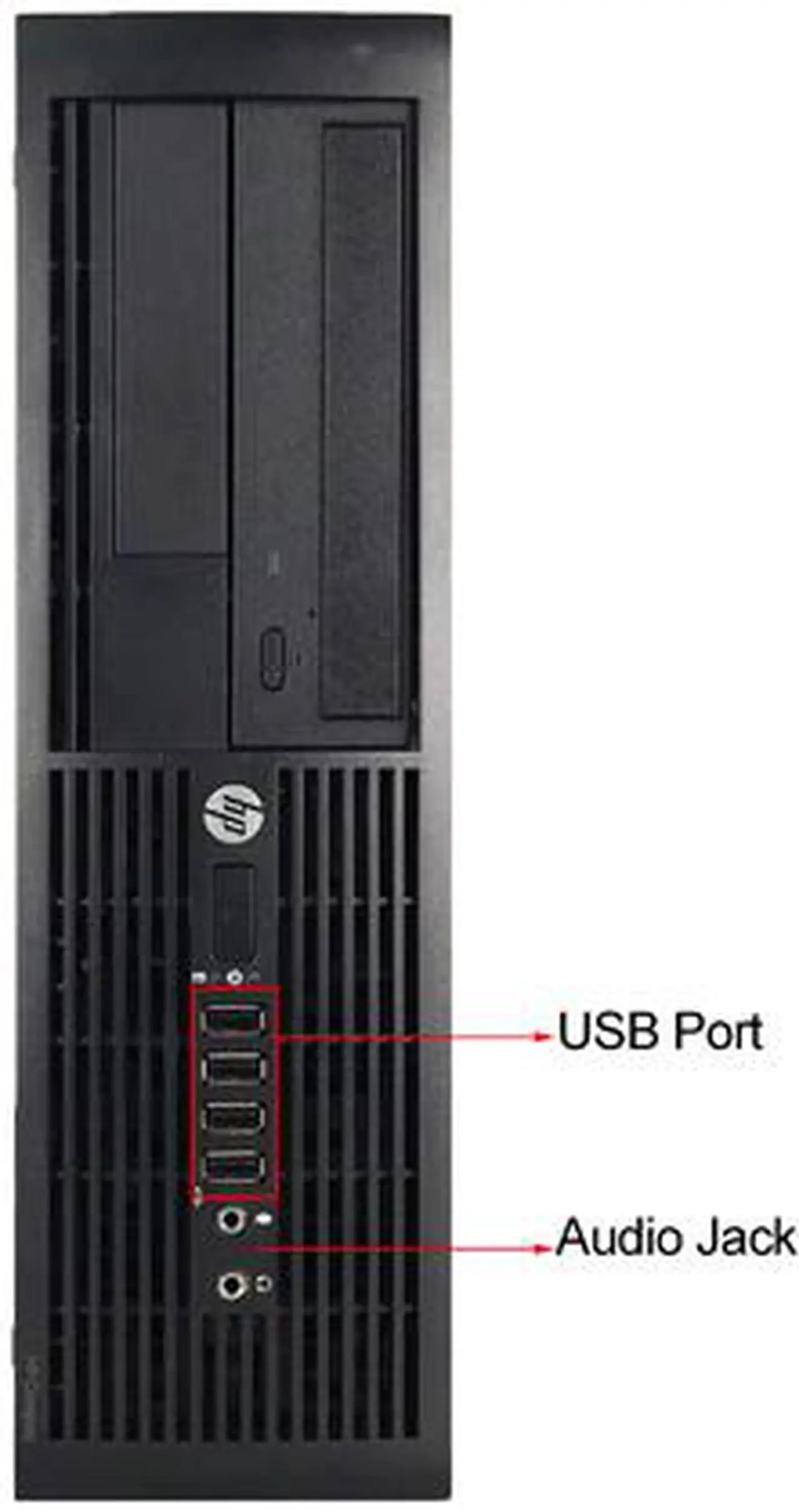 Refurbished: HP Desktop Computer Pro 4300 Intel Core i3-2100 8GB DDR3 ...