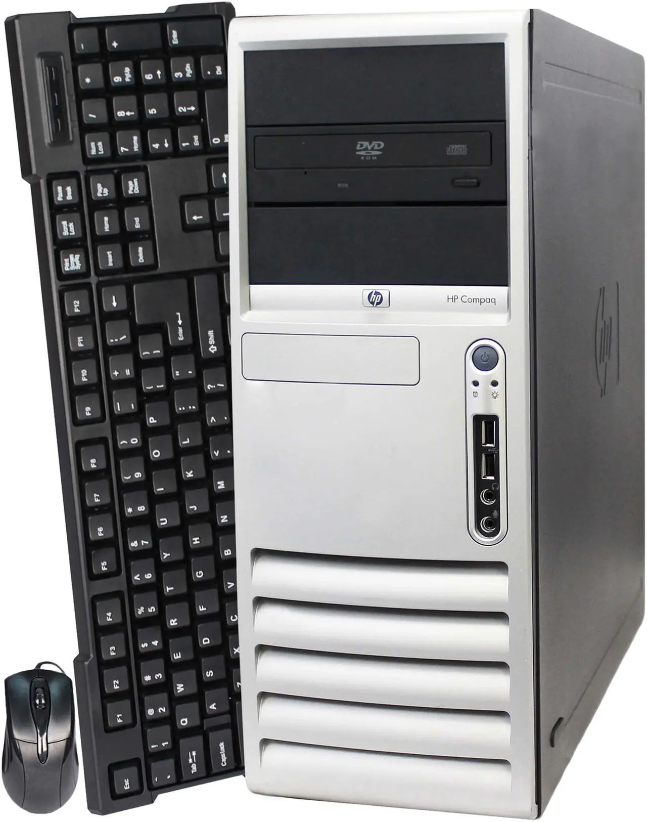 Refurbished: HP Desktop Computer DC7700-Tower Intel Core 2 Duo E6300 ...