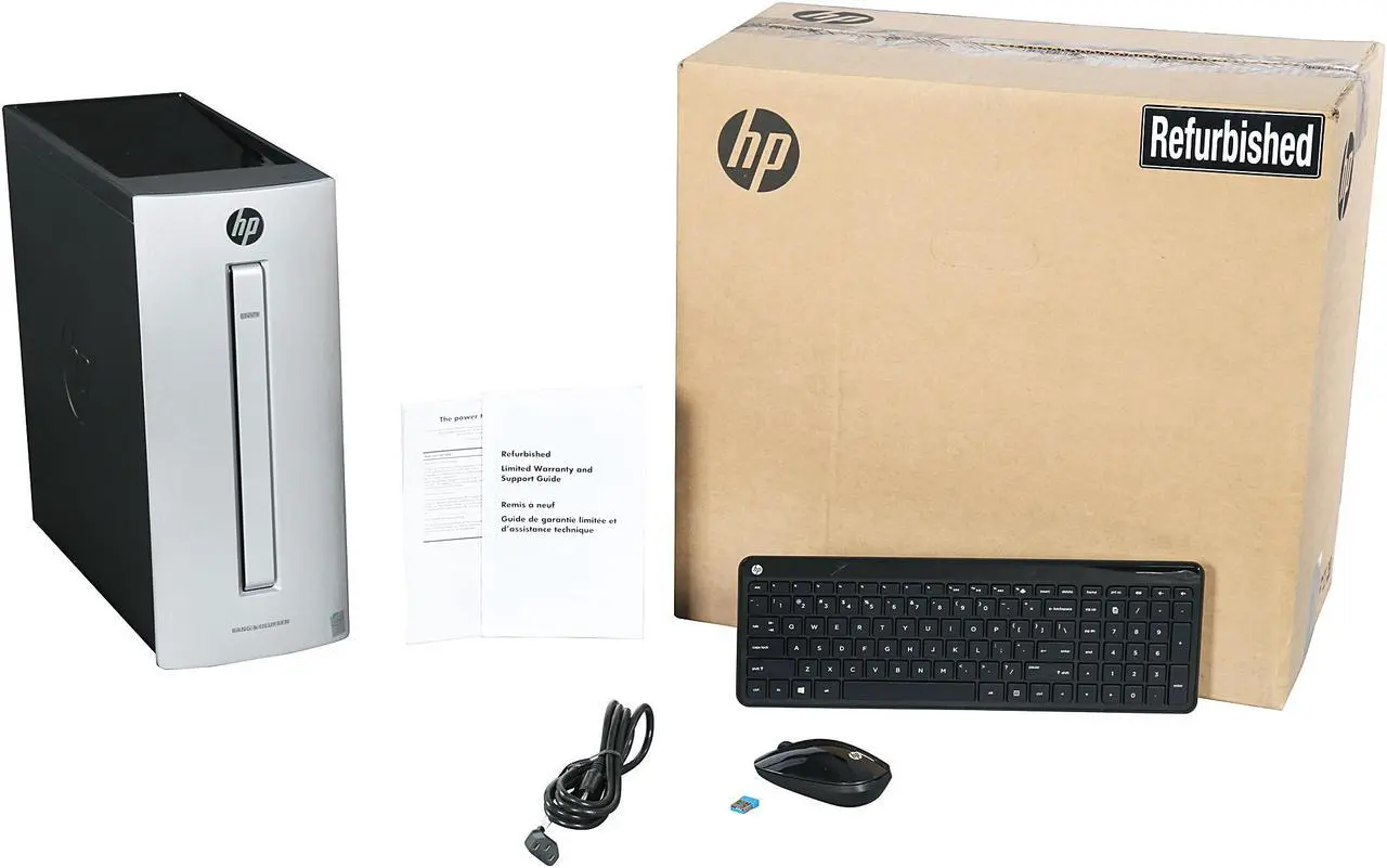 Open Box: HP Grade A Desktop Computer ENVY 750-114 (M9Z92AA#ABA) Intel ...