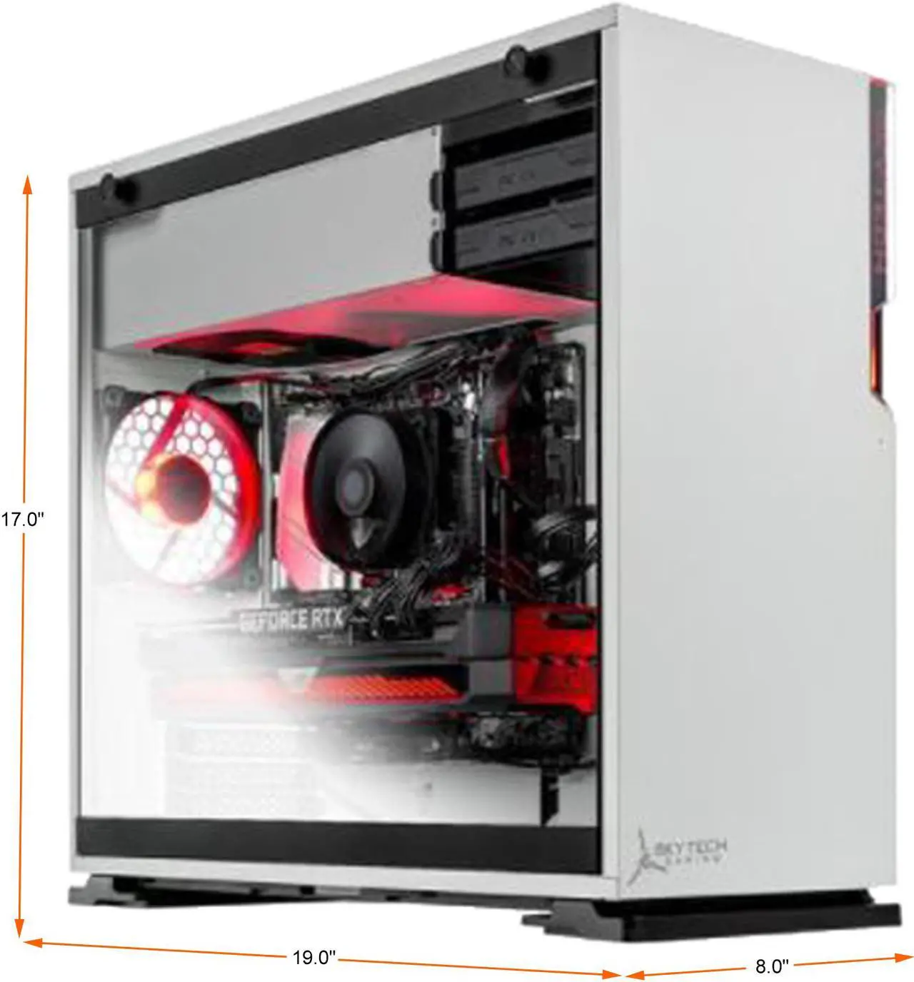 Refurbished: Skytech Shiva Gaming PC Desktop - AMD Ryzen 5 5600X 3.7GHz ...