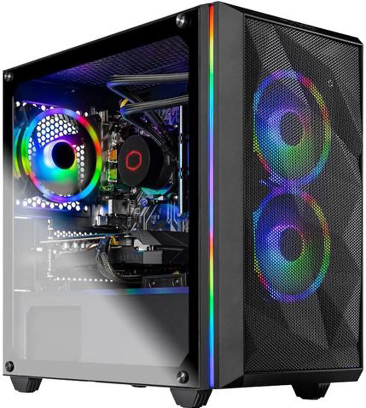 Refurbished: Skytech Chronos Mini Gaming Computer PC Desktop - Ryzen 5 ...