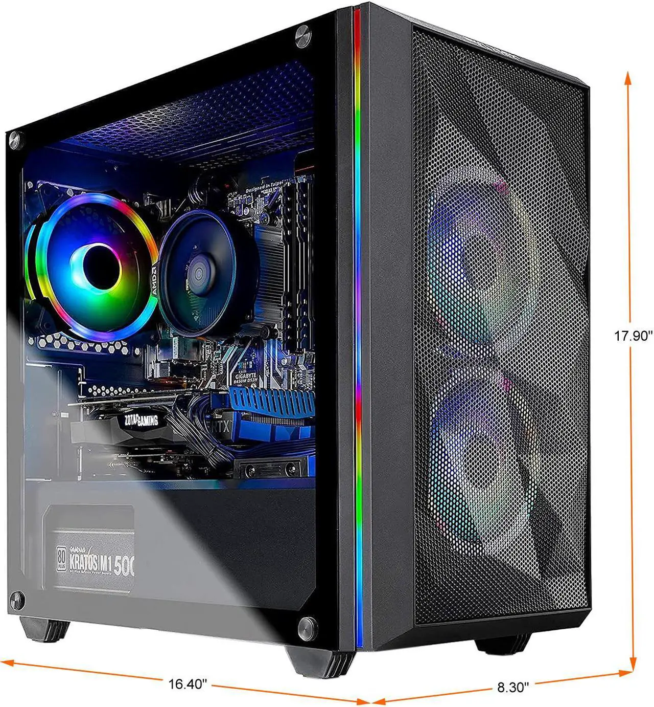 Refurbished: Skytech Gaming Desktop Chronos Mini ST-CHRONOSM-0269-R AMD ...