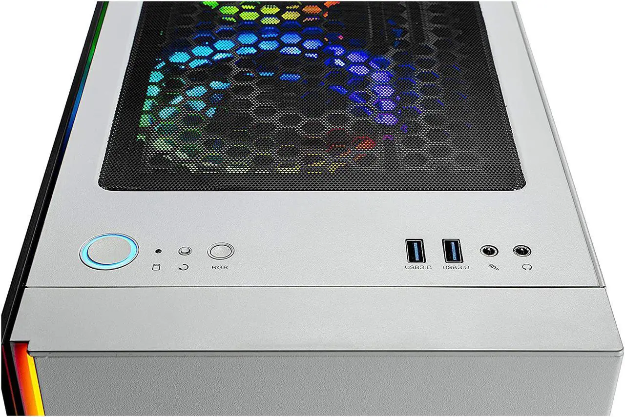 Open Box: Skytech Archangel Gaming PC Desktop - Intel Core i5-10400F 2. ...