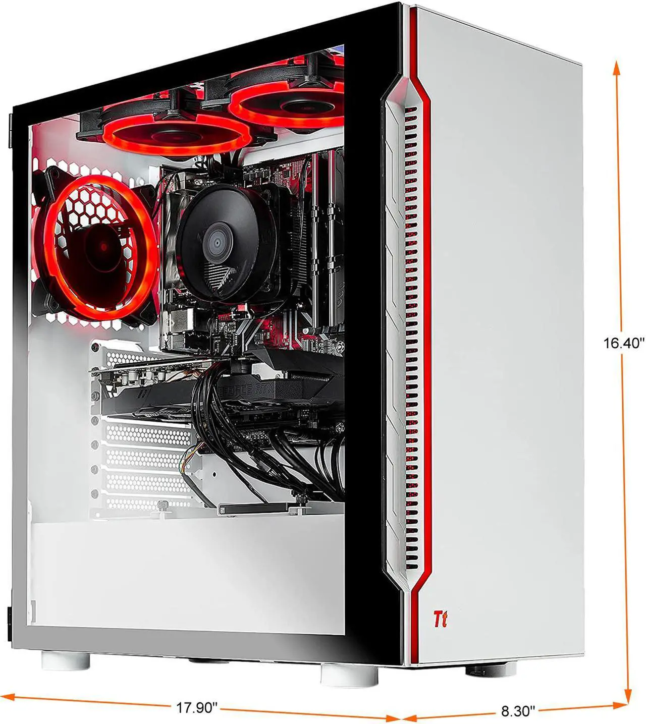 Open Box: Skytech Archangel Gaming PC Desktop - Intel Core i5-10400F 2. ...