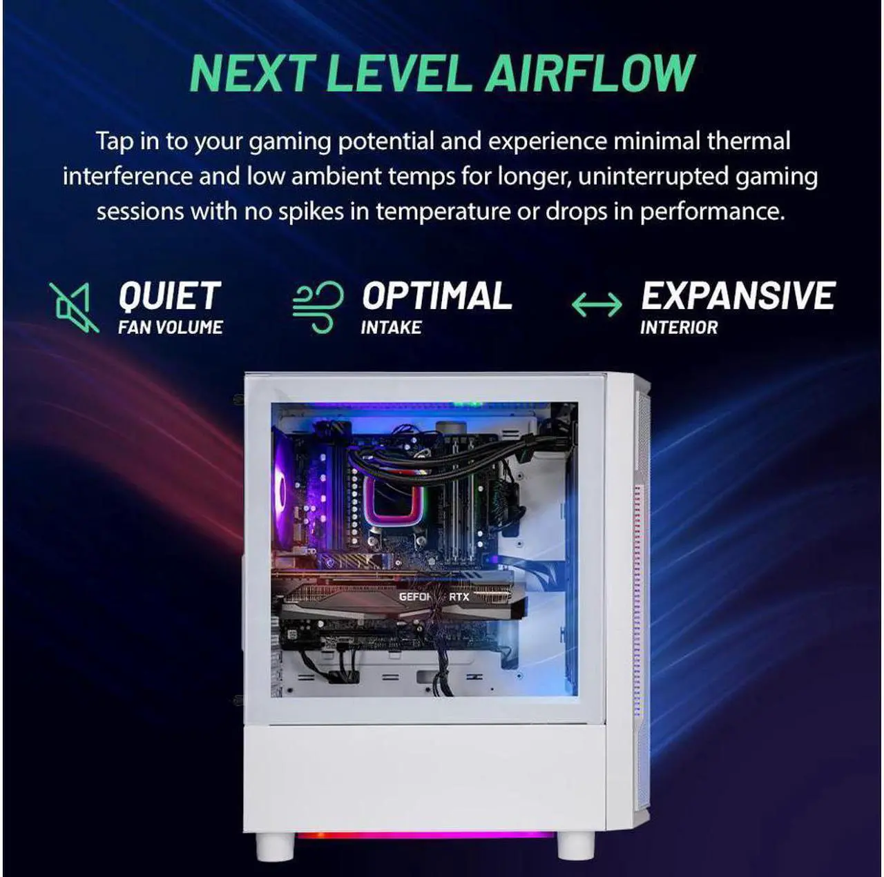 Skytech Archangel Gaming Desktop, Intel Core i7 12700F, NVIDIA GeForce ...