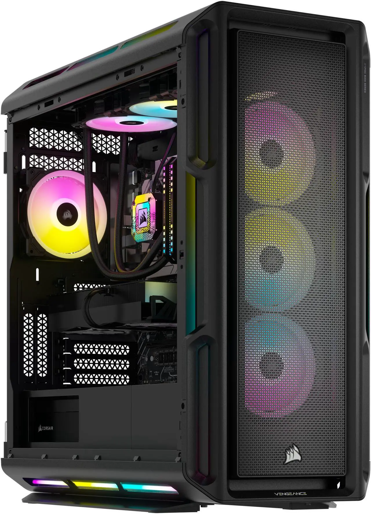CORSAIR VENGEANCE i8100 Series Gaming PC - Liquid Cooled Intel Core i9 ...