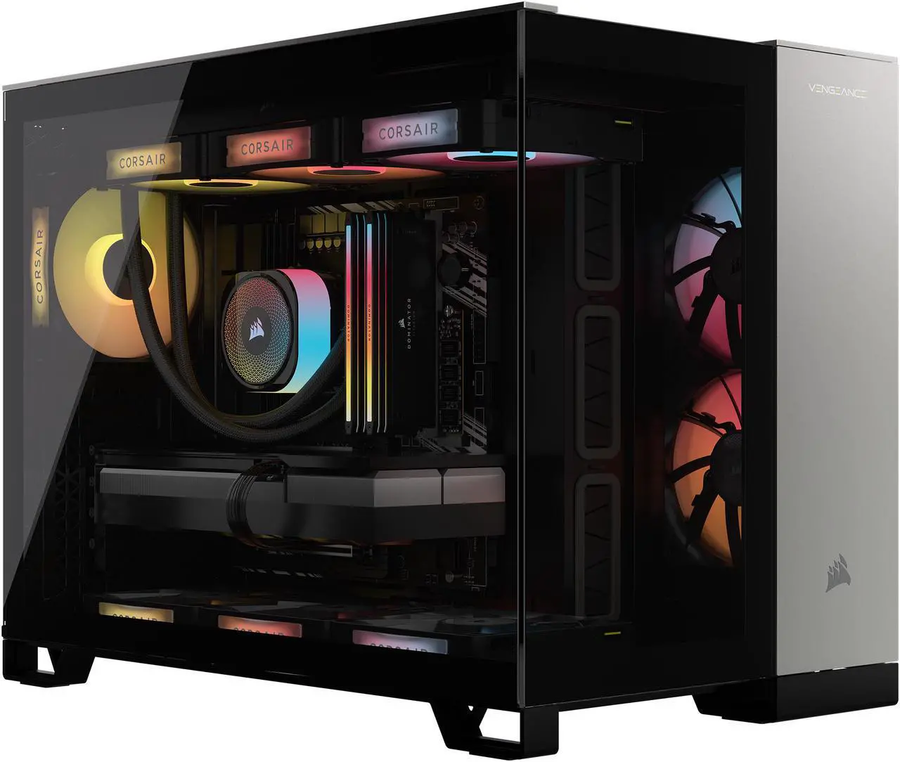 CORSAIR VENGEANCE i5100 Series Gaming PC - Liquid Cooled Intel Core i9 ...