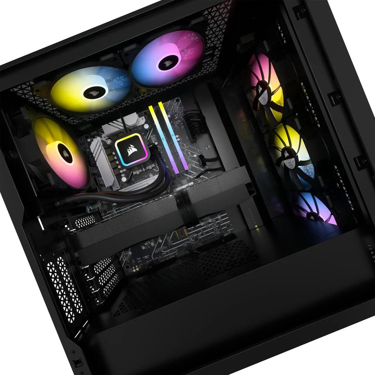 CORSAIR VENGEANCE i7400 Series Gaming PC - Liquid Cooled Intel Core i5 ...