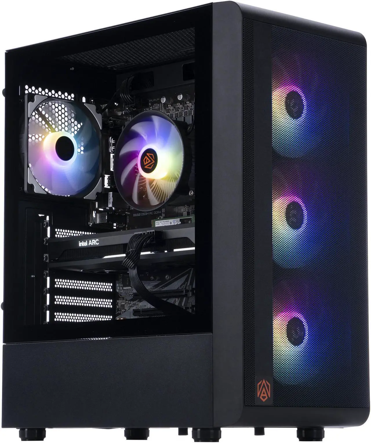 Open Box: ABS Stratos Aqua Gaming PC – Intel i5 12400F – Intel Arc A750 ...