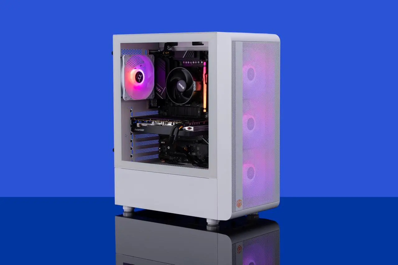 ABS Stratos Ruby Gaming PC - AMD Ryzen 5 7600 - Radeon RX 7600 - 16GB ...