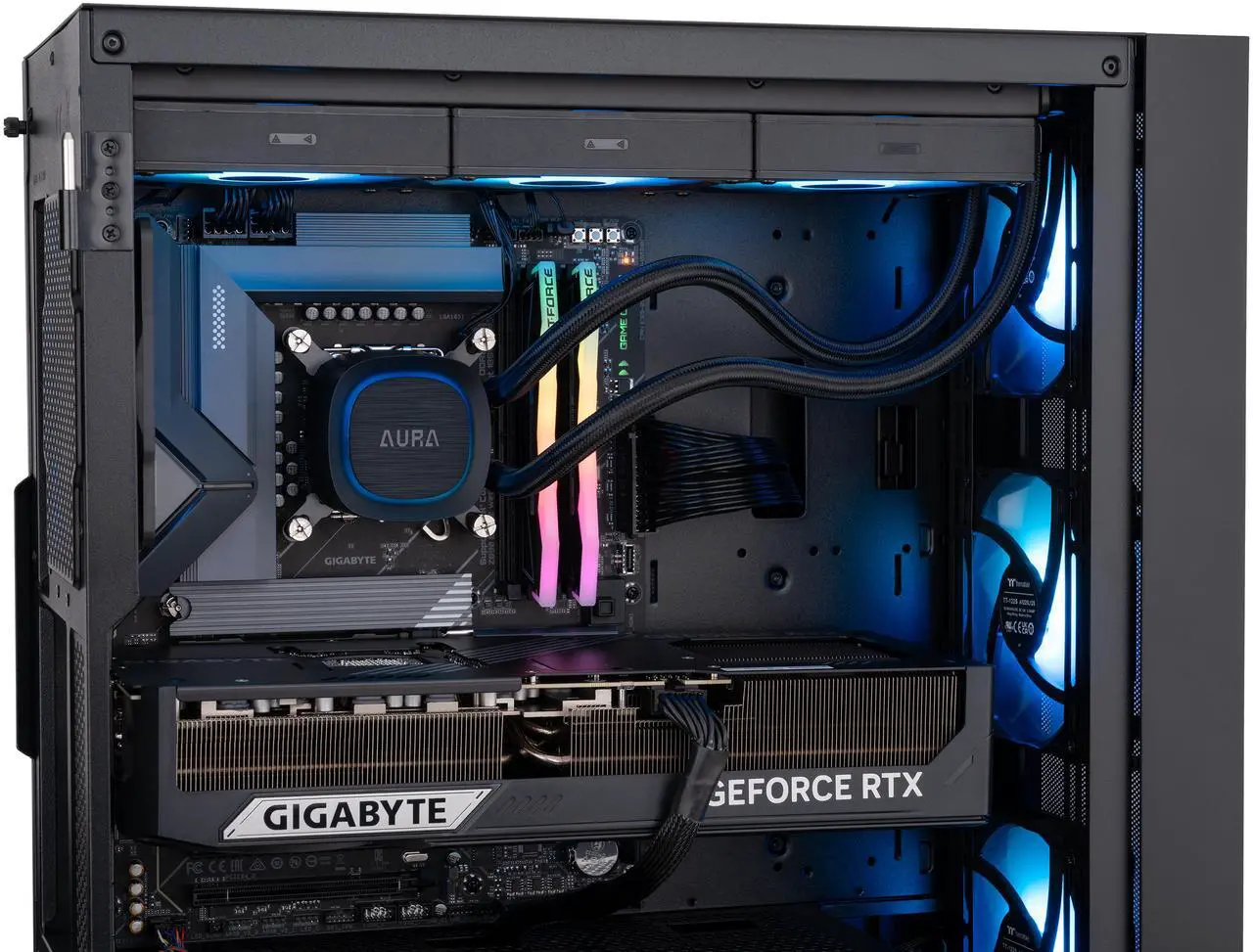 ABS Eurus Aqua Gaming PC - Windows 11 Home - Intel Core Ultra 9 285K - GeForce RTX 5090 - DLSS4 ...