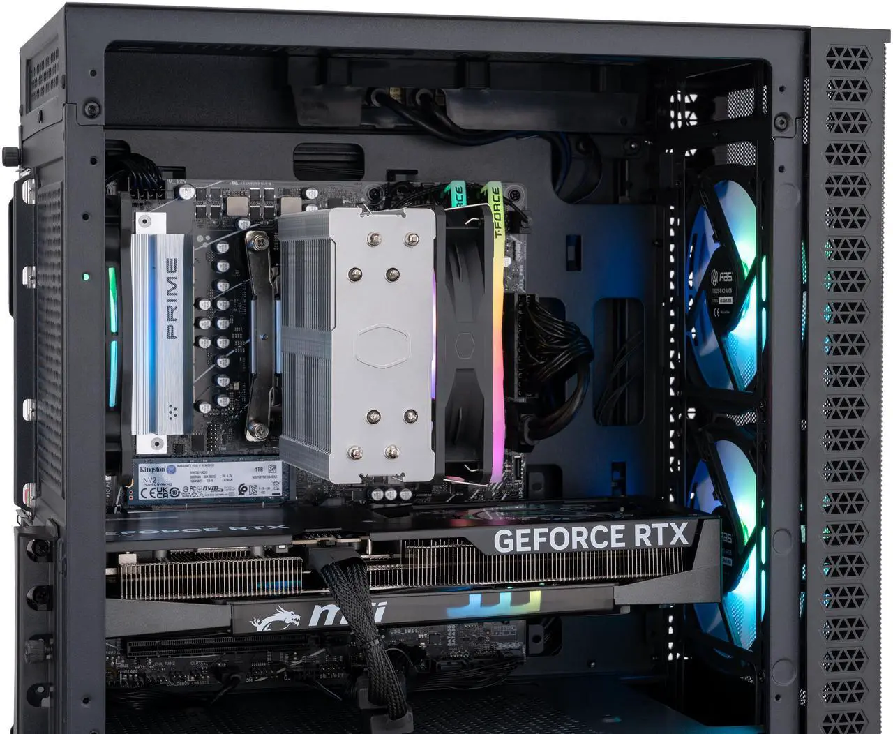 ABS Cyclone Aqua Gaming PC - Windows 11 - AMD Ryzen 7 7700X - GeForce ...