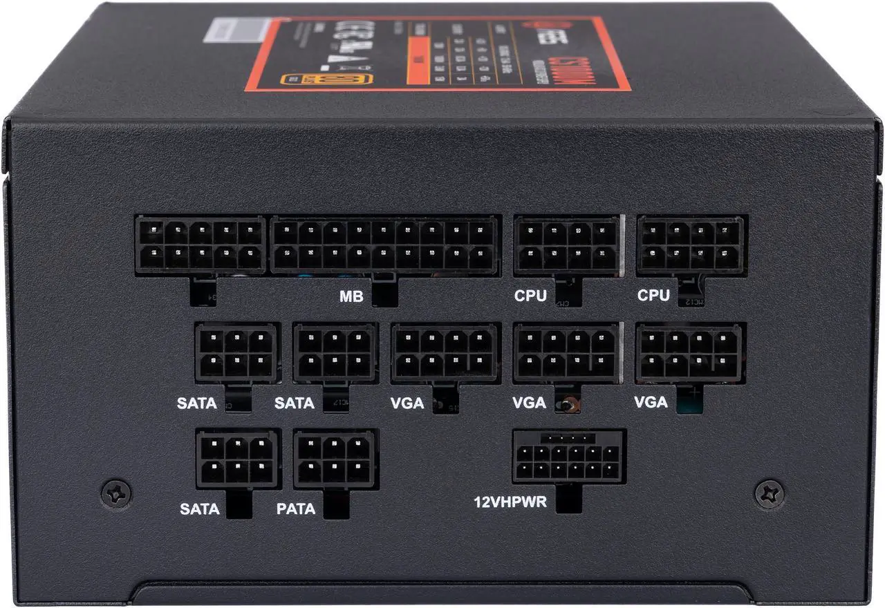 ABS Cyclops CS1000M PCIE 5, 80 GOLD Fully Modular Gaming PSU, 12VHPWR ...