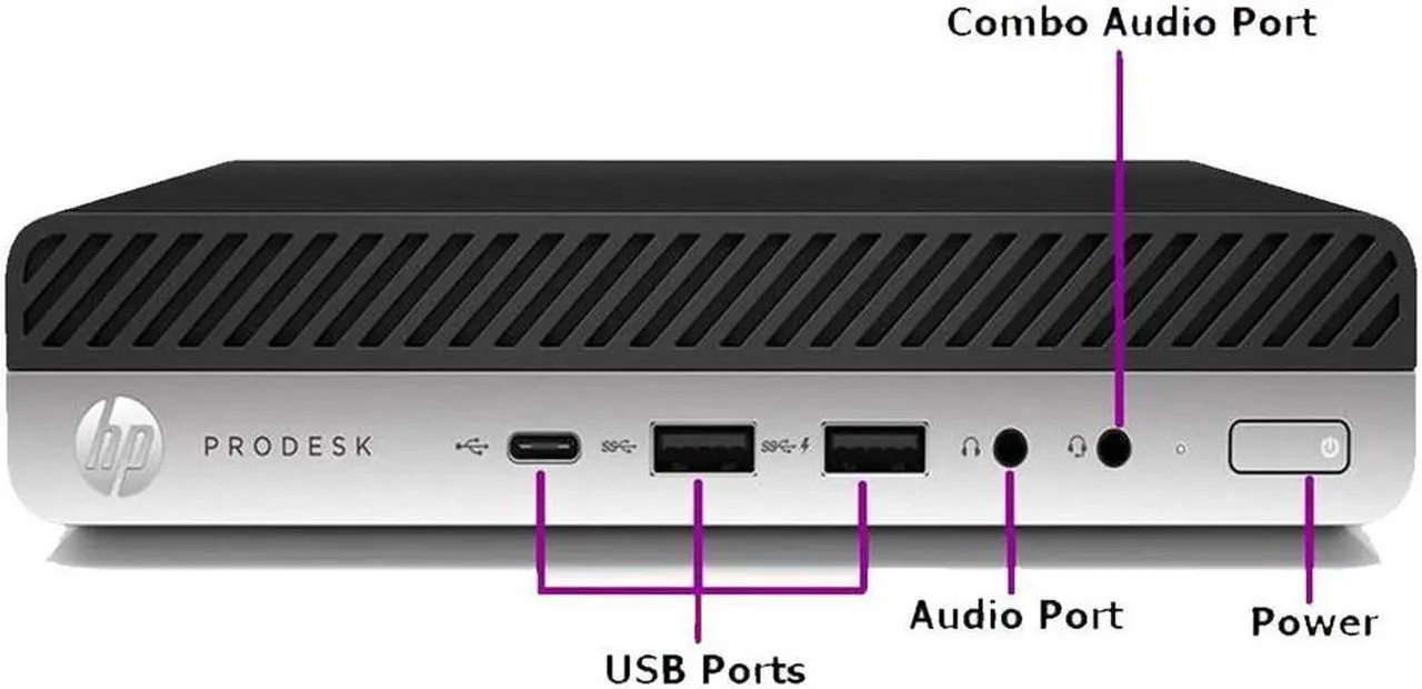 Open Box: HP ProDesk 600 G4 Desktop Mini Intel Core i5-8500T (2.10GHz ...