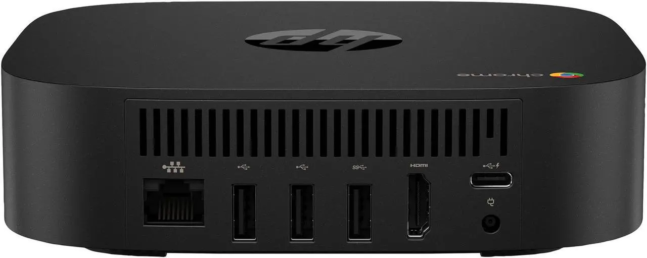 Refurbished: HP Desktop Computer Chromebox G2-MINI Intel Celeron 3867U ...