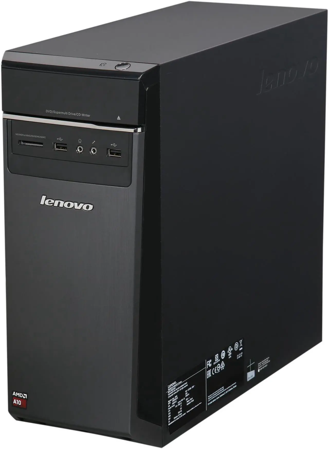 Refurbished: Lenovo Desktop Computer H50-55 (90BG003JUS) AMD A10-7800 ...