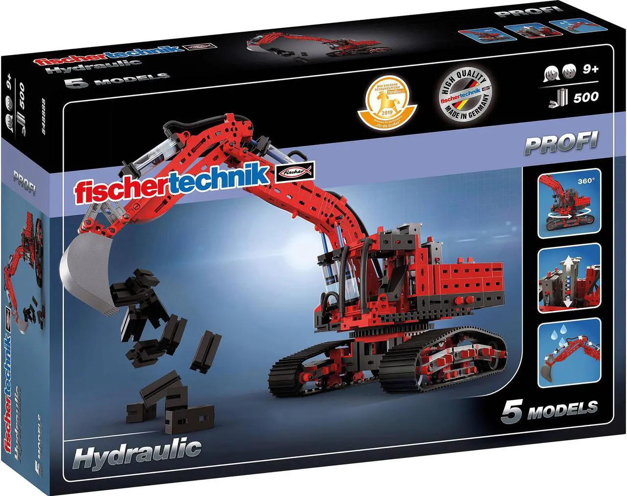 Fischertechnik PROFI Hydraulic Model Construction Set and Educational ...