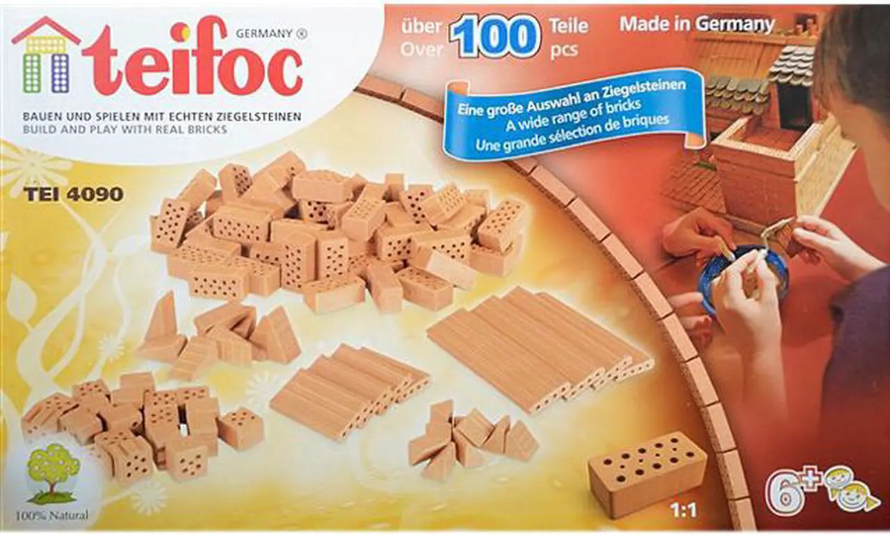 Teifoc 4090 Assorted Brick Construction Set - 100+ Pcs. - Newegg.com