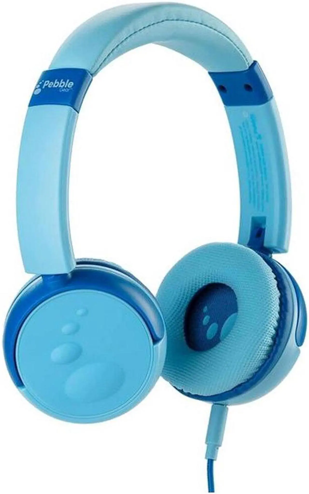 Pebble Gear Kids Wired Headphones in Blue 917950 - Newegg.com
