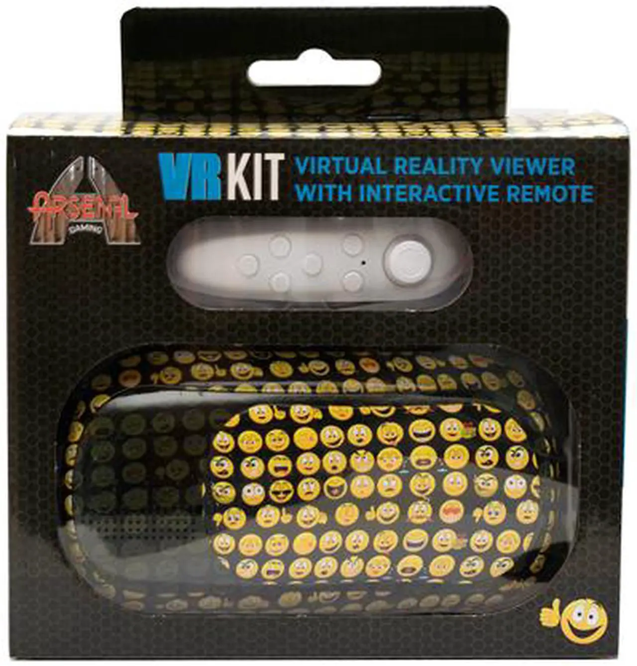 Arsenal Gaming AVRSEMOJI EMOJI Virtual Reality Kit - Headset & Remote ...