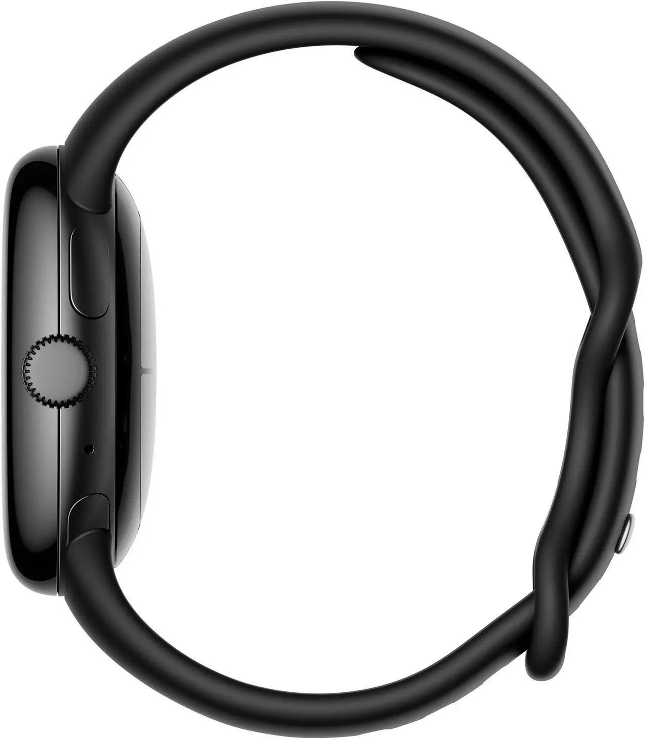 Google - Pixel Watch Black Stainless Steel Smartwatch 41mm with ...