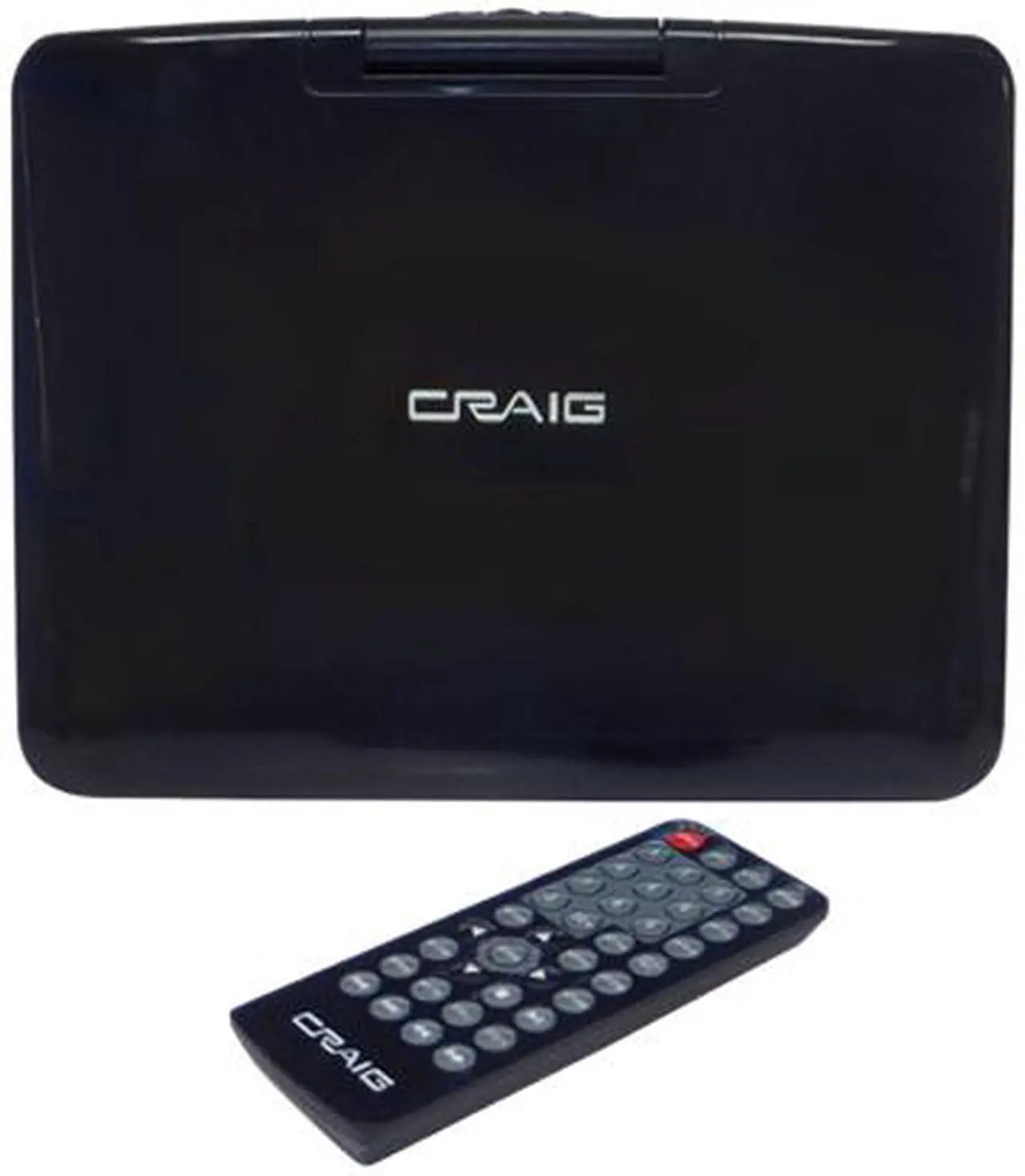 Craig CTFT716-BK 7 Inch TFT Swivel Screen Portable DVD/CD Player with ...